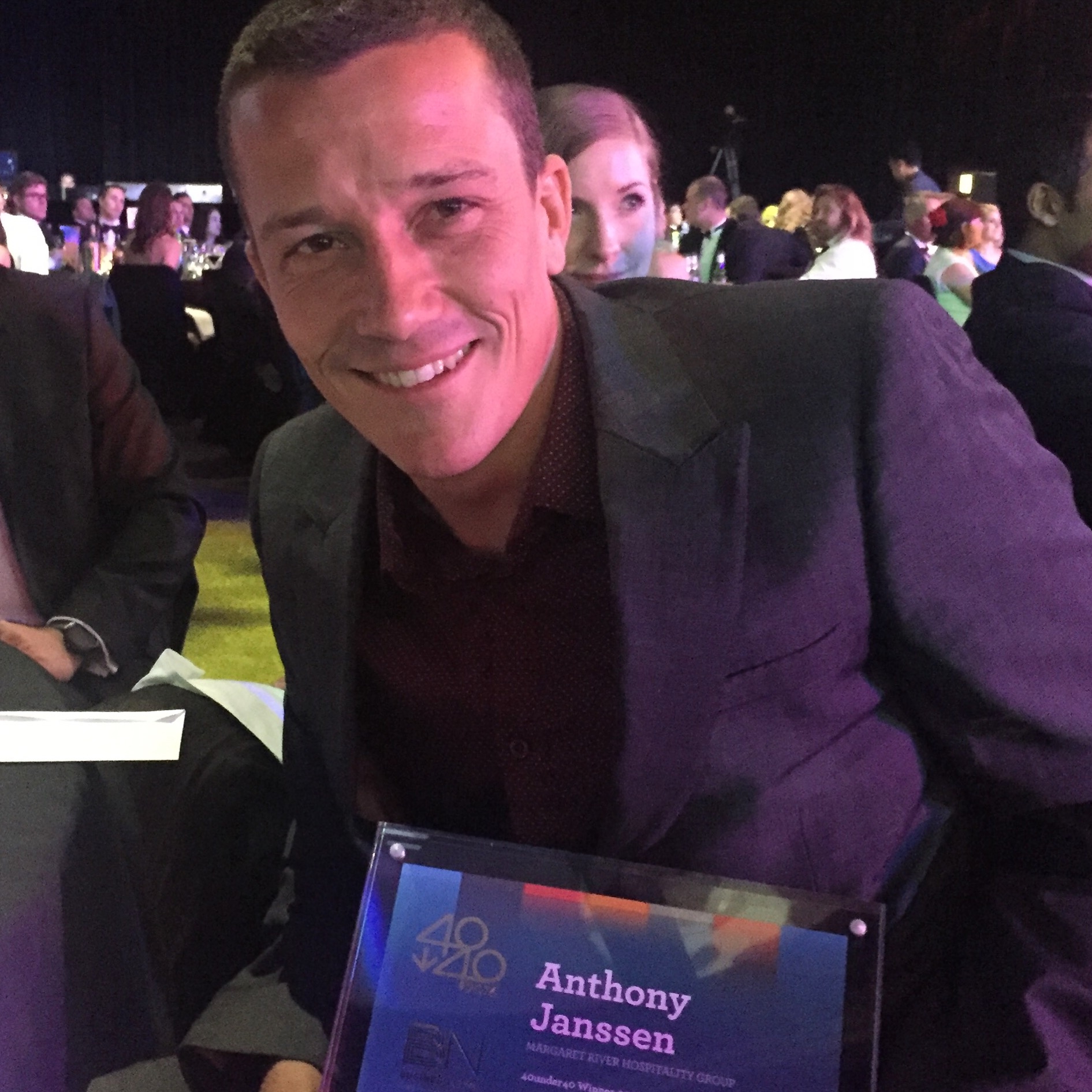 morries - Anthony Janssen wins business award
